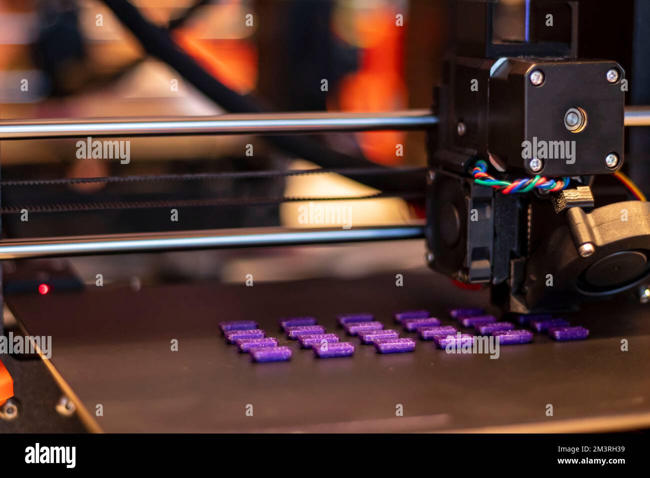 3D printer, printing of plastic parts, production Stock Photo - Alamy