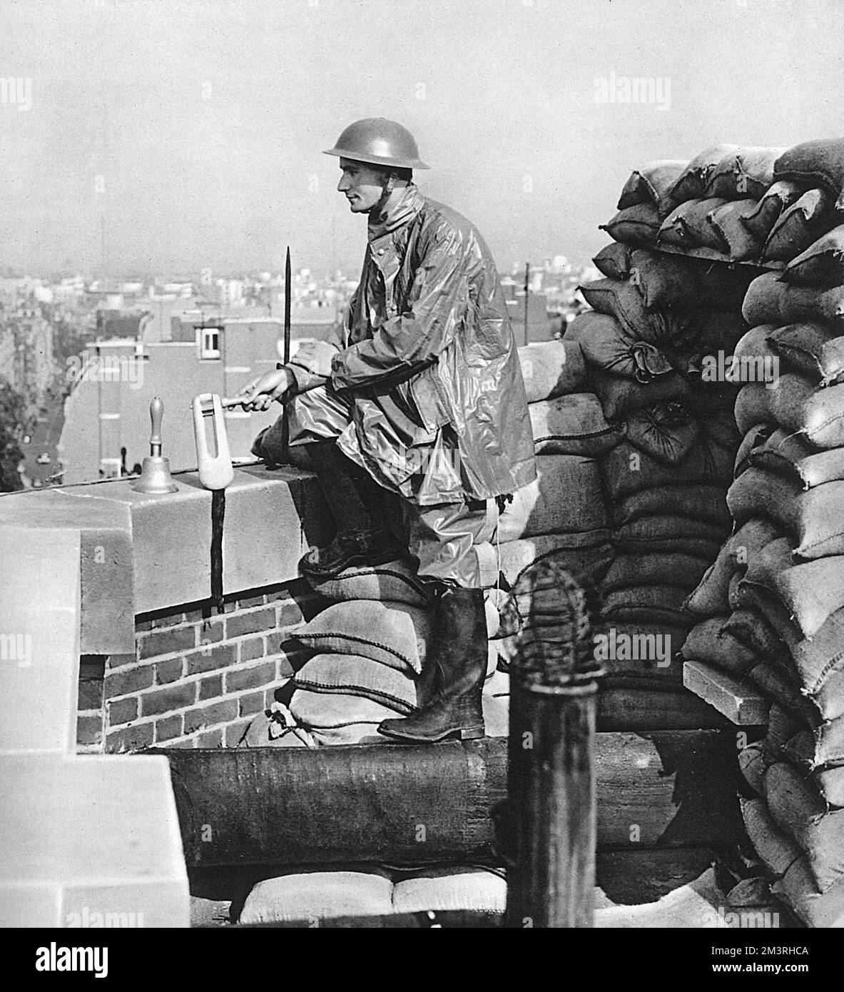 Air Raid patrol in London, WWII Stock Photo - Alamy