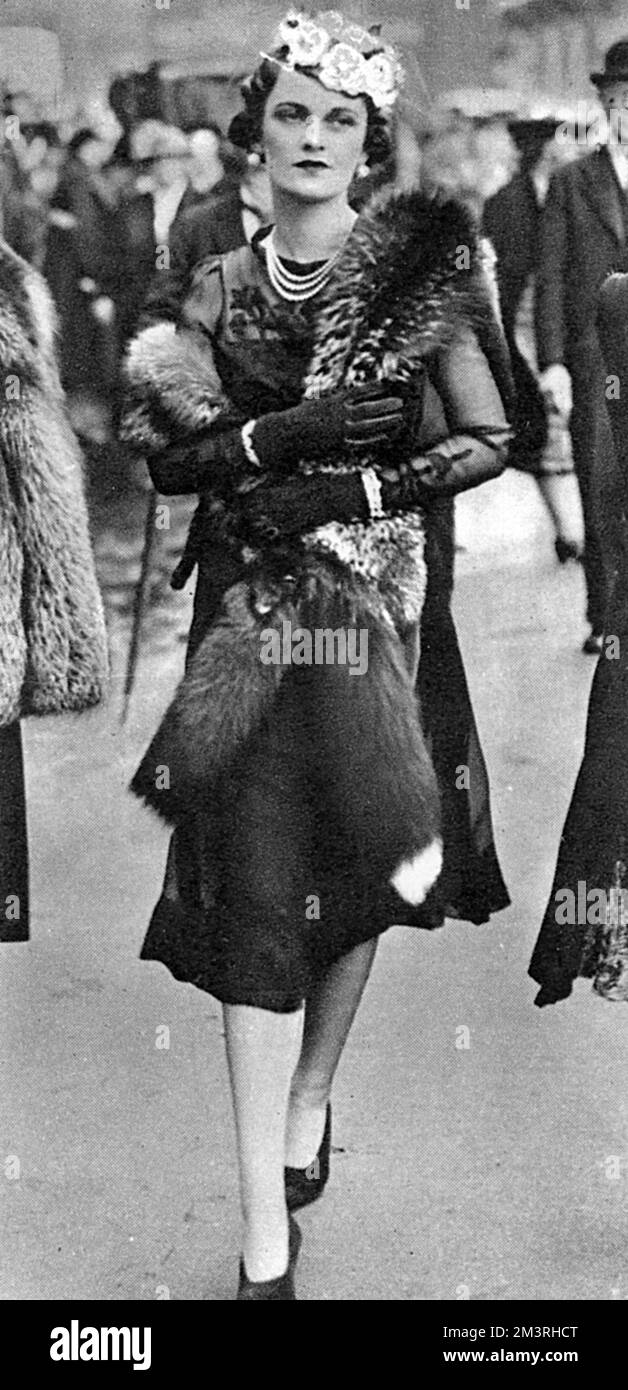 Mrs Charles Sweeny Stock Photo - Alamy