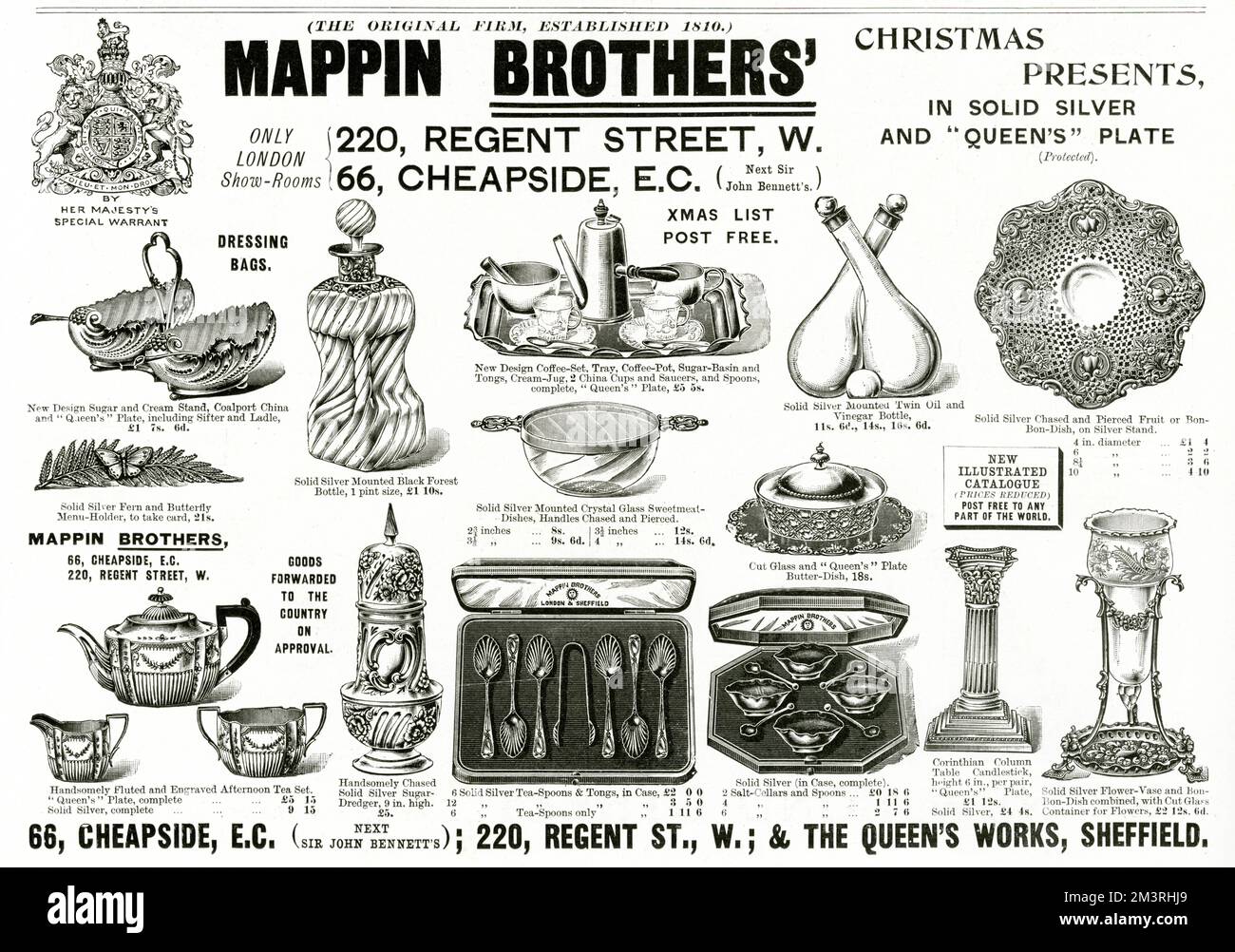 Victorian advertising Cut Out Stock Images & Pictures - Alamy