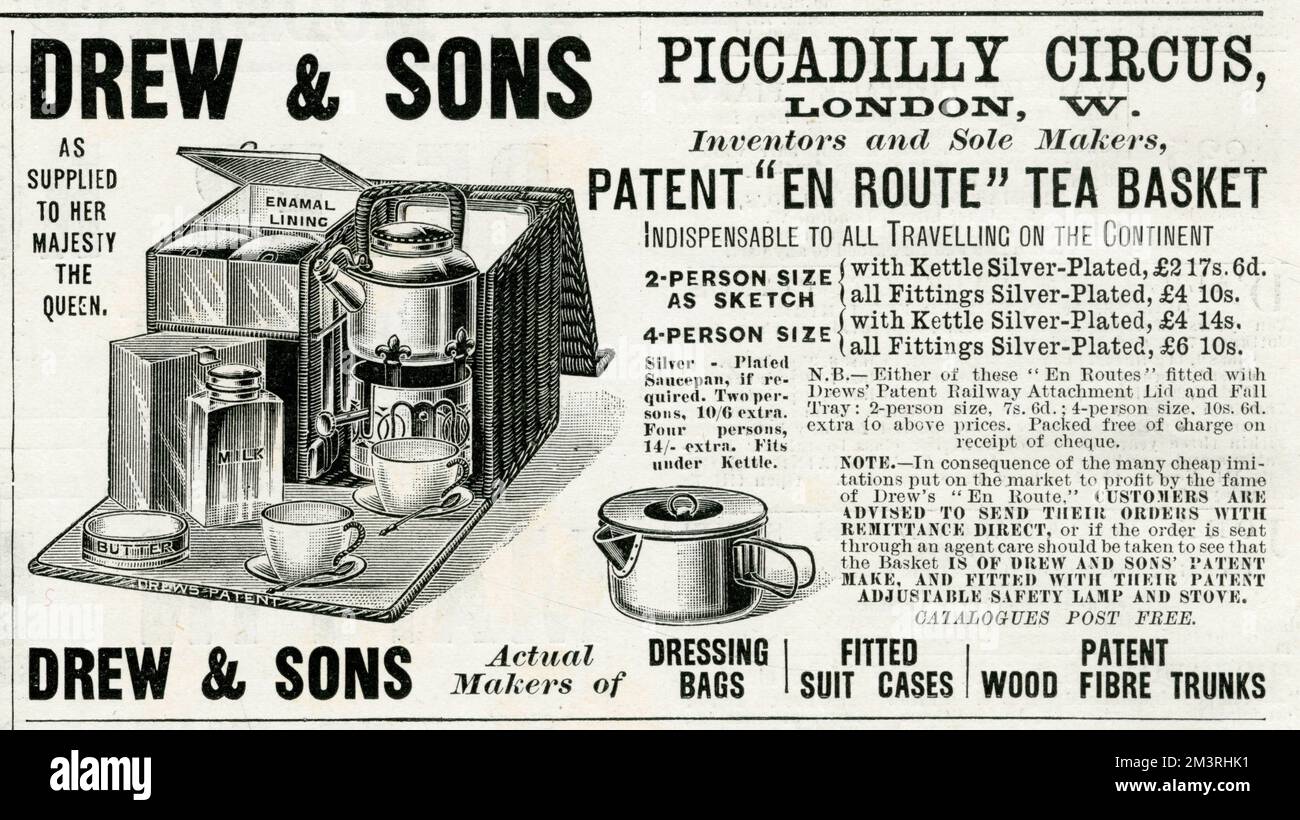 Victorian tea advert hi-res stock photography and images - Alamy