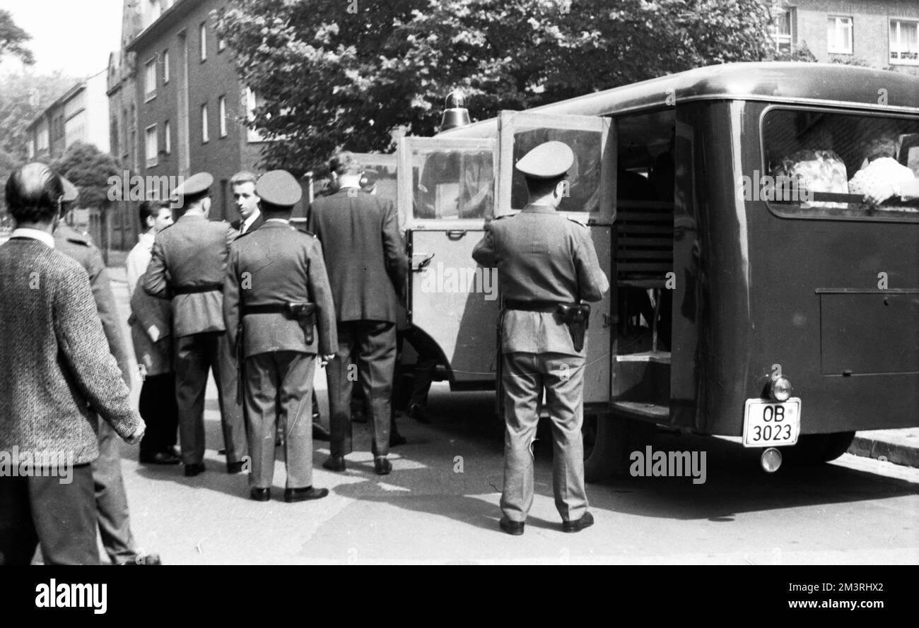 Police action against communists prior to the founding of the German ...