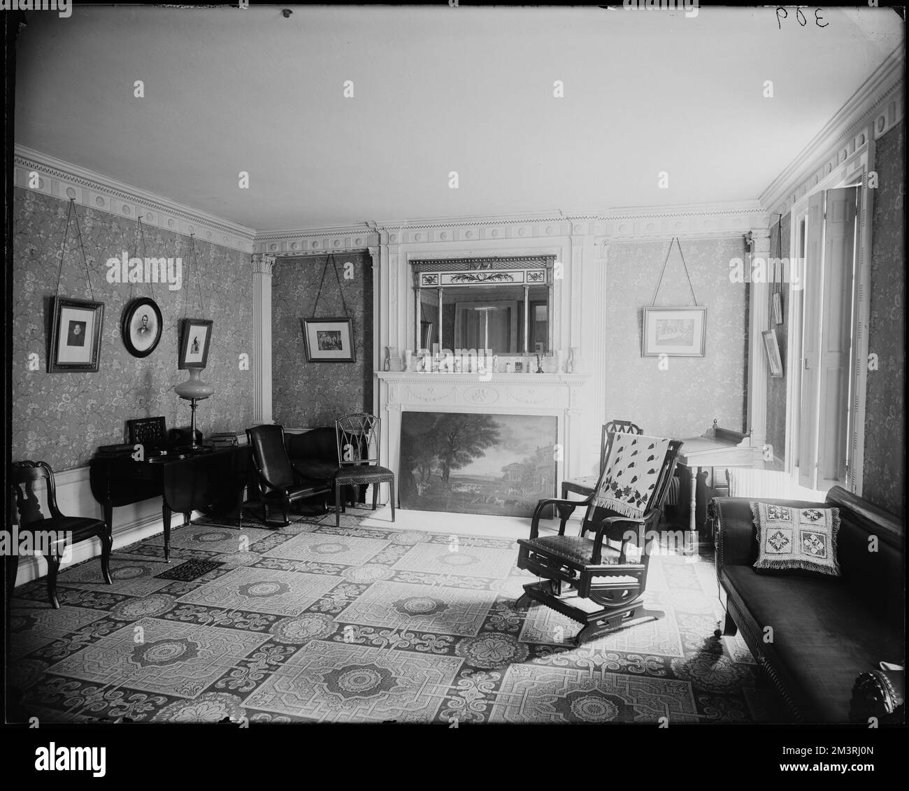 Salem, 80 Federal Street, Jerathmeel Peirce-Nichols house, east parlor ...