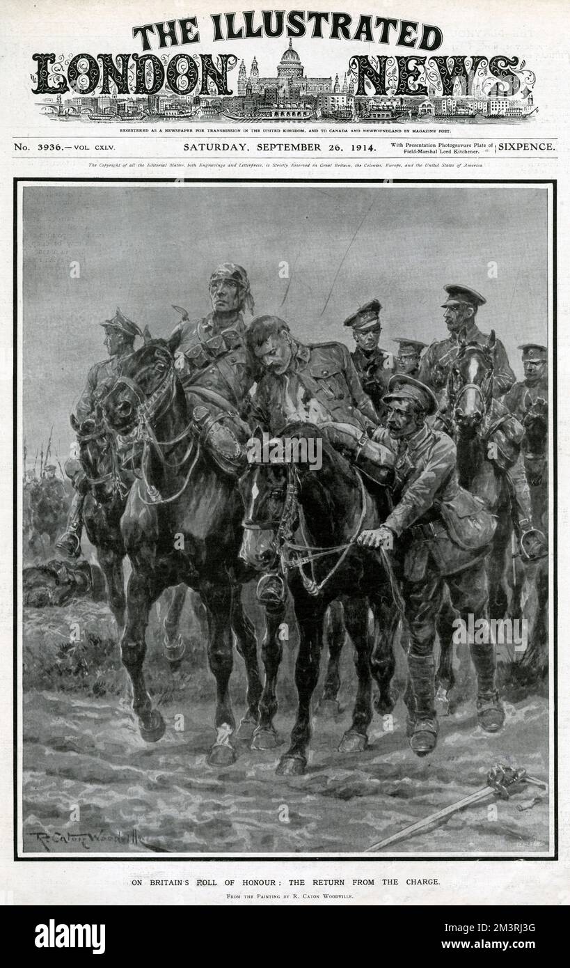 Cavalry charge world war i hi-res stock photography and images - Alamy