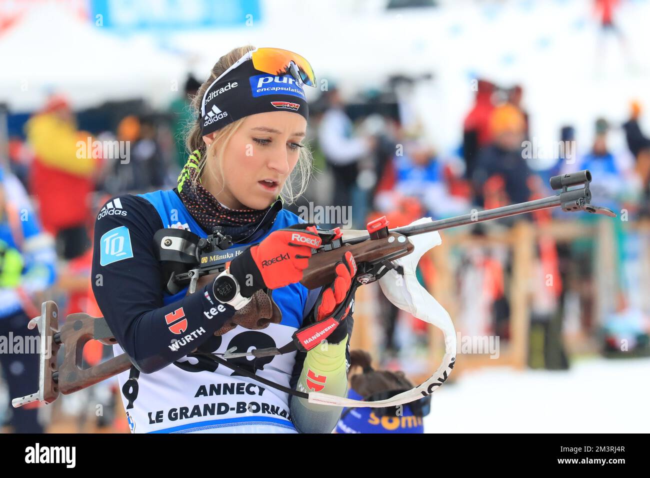 Le Grand Bornand, France. 16th Dec, 2022. 2022 IBU Womens Biathlon ...