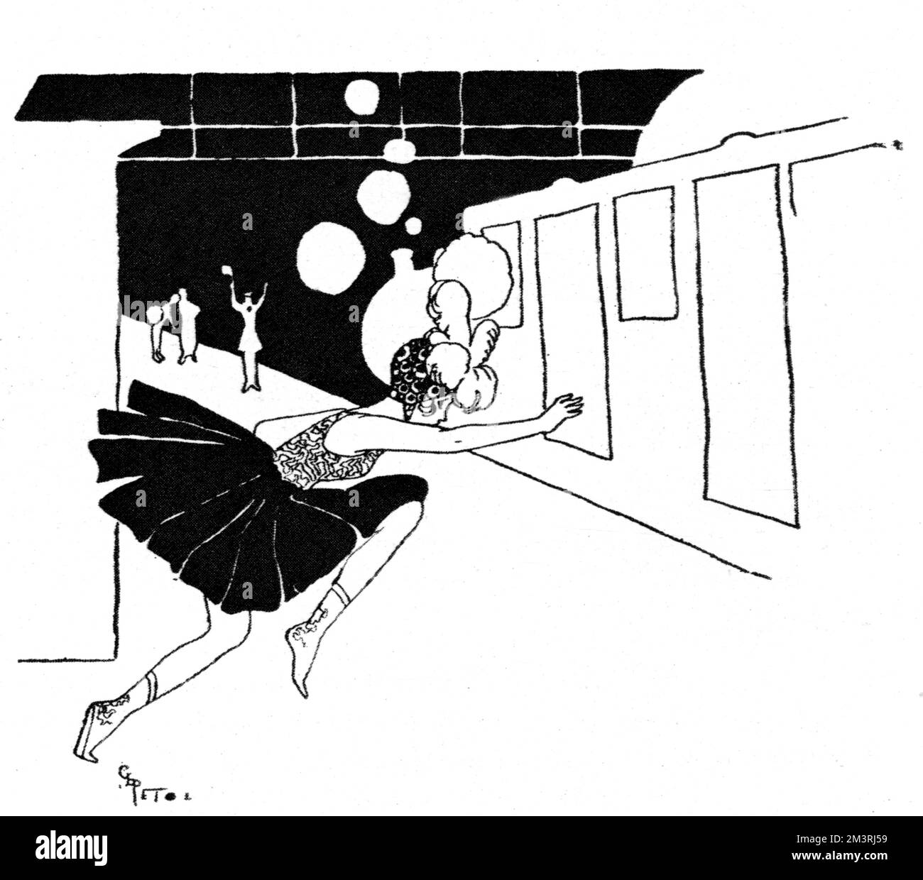 Young lady dashing to catch the London train Stock Photo - Alamy