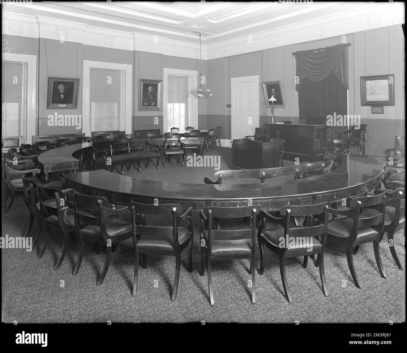 Salem, 93 Washington Street, City Hall, Common Council chamber , City ...