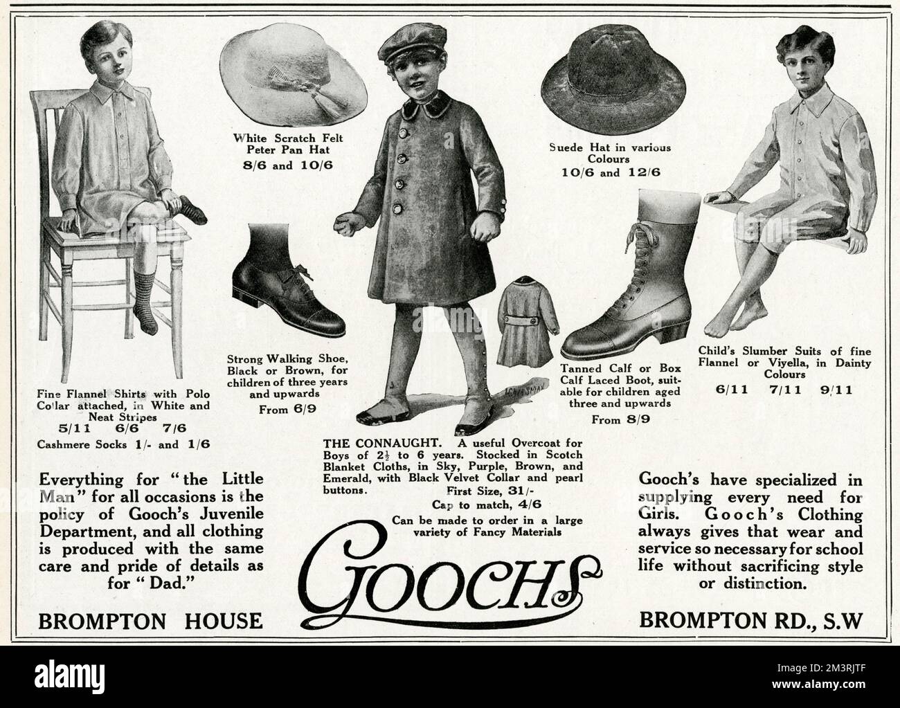 Little version to their Dad's clothing, available at 'Goochs ...