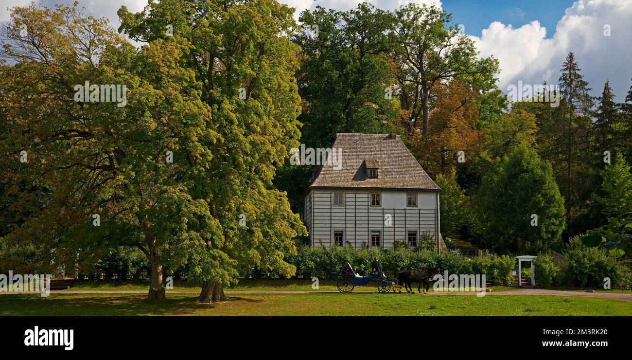 Goethe's Garden House in the Park on the Ilm, Classical Weimar, UNESCO ...
