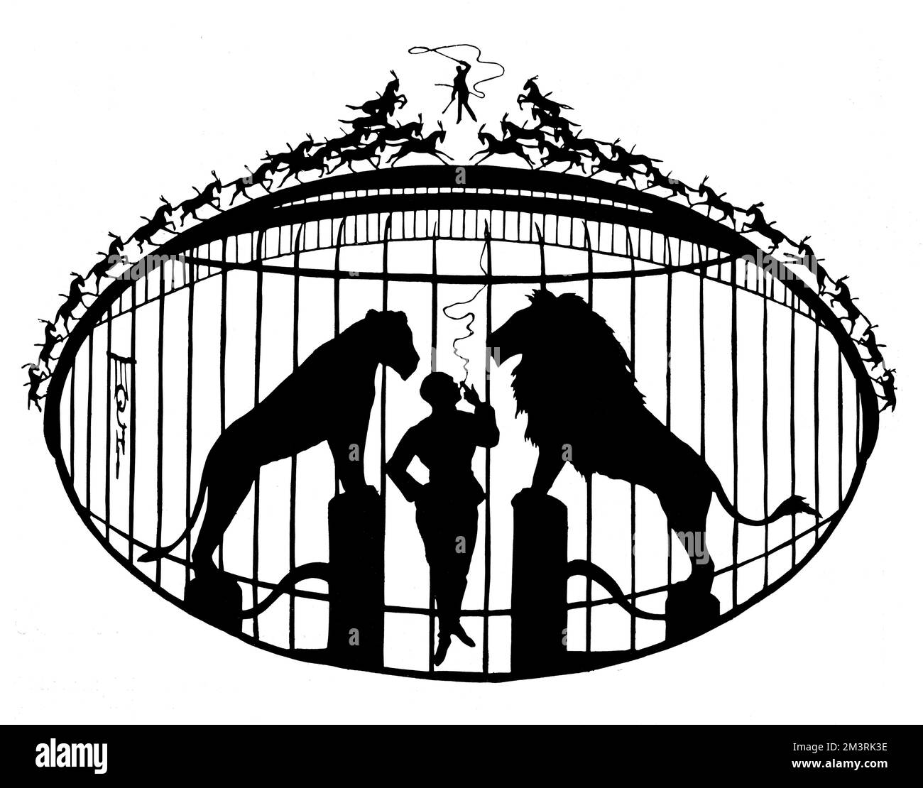 Circus advertisement Cut Out Stock Images & Pictures - Alamy