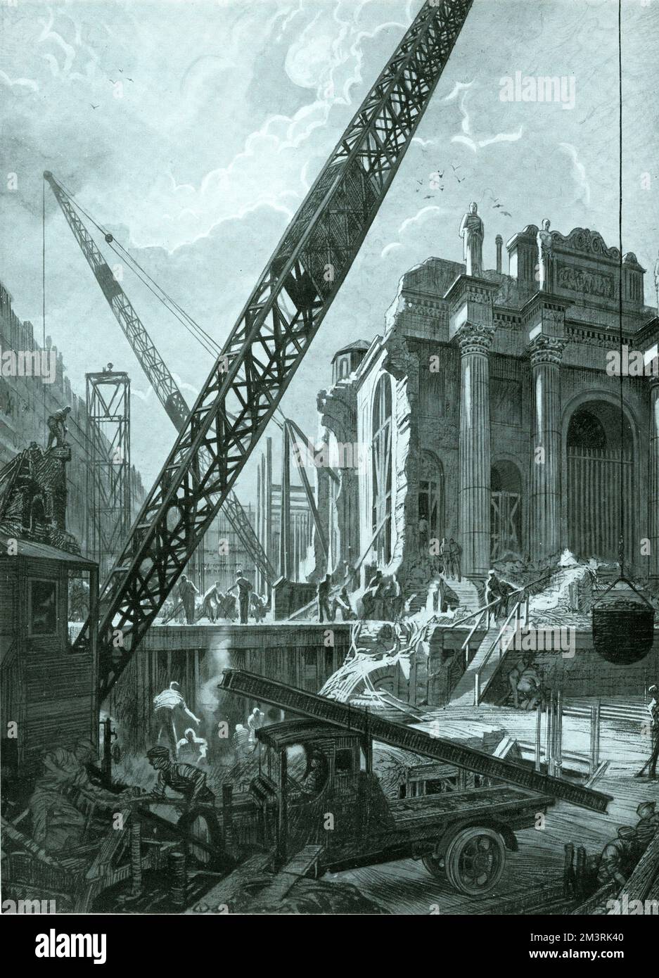 Office building construction 1920s hi-res stock photography and images ...