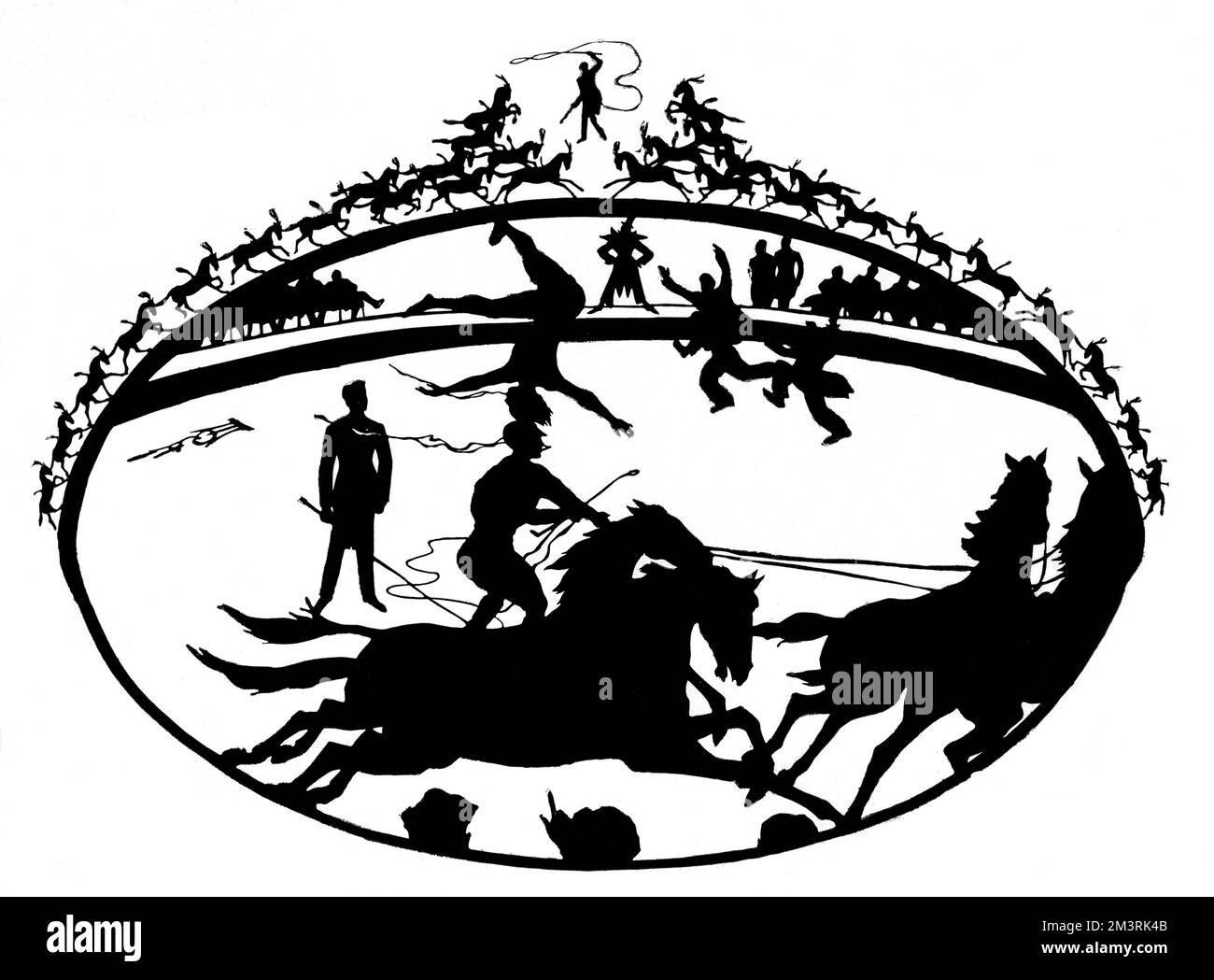 Circus advertisement Cut Out Stock Images & Pictures - Alamy