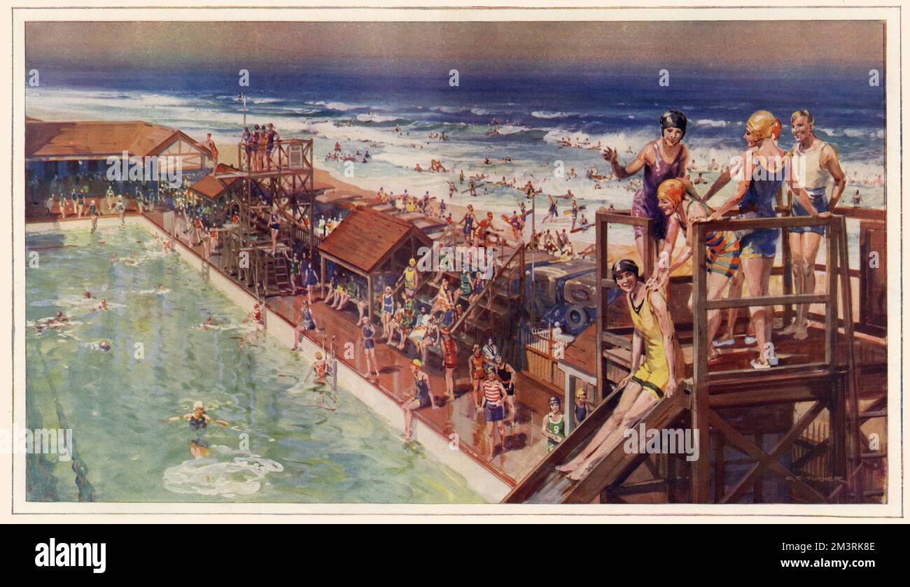 South africa durban swimming pool hi-res stock photography and images ...