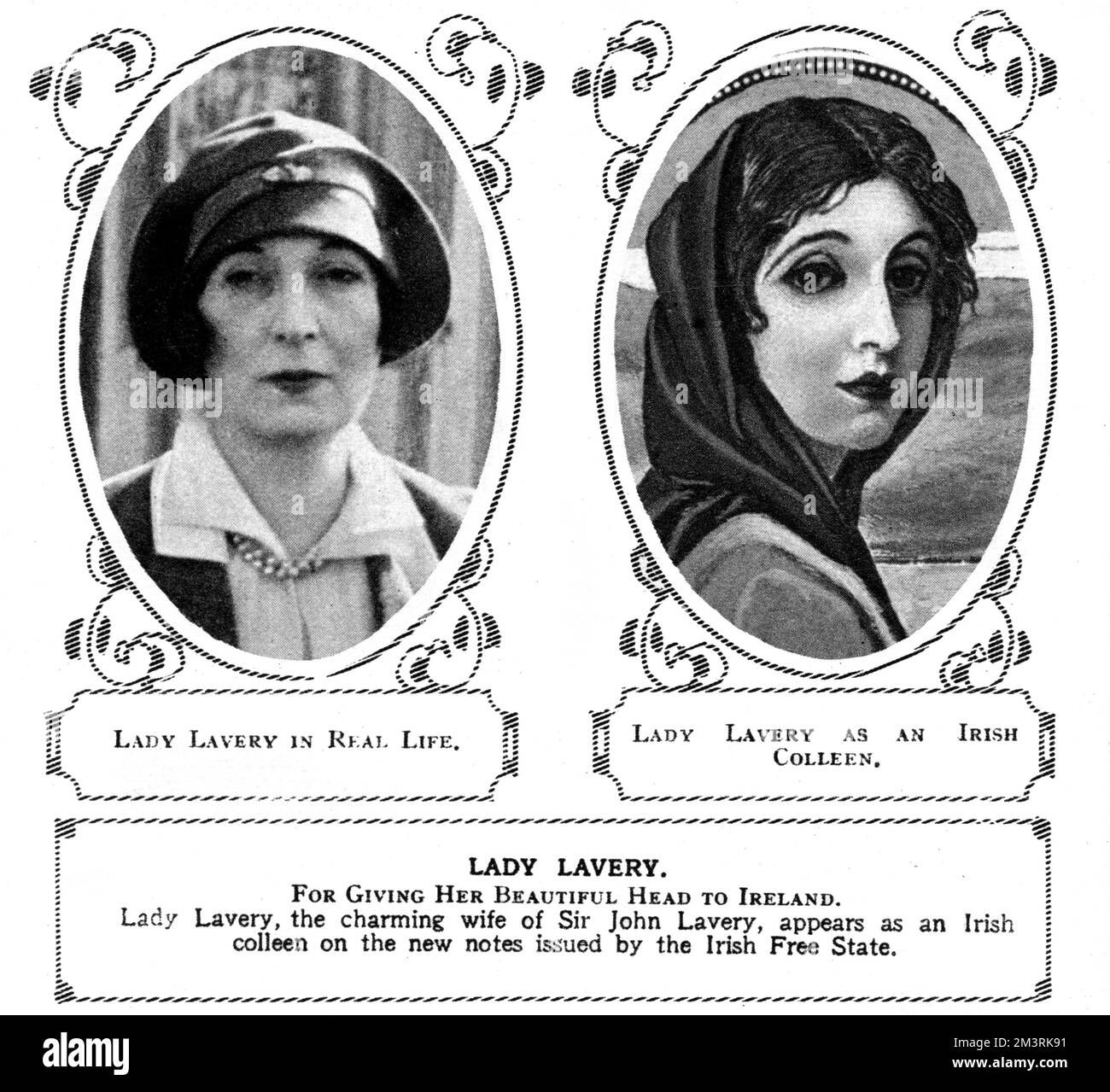 Lady Lavery Photographed and Pictured Stock Photo - Alamy