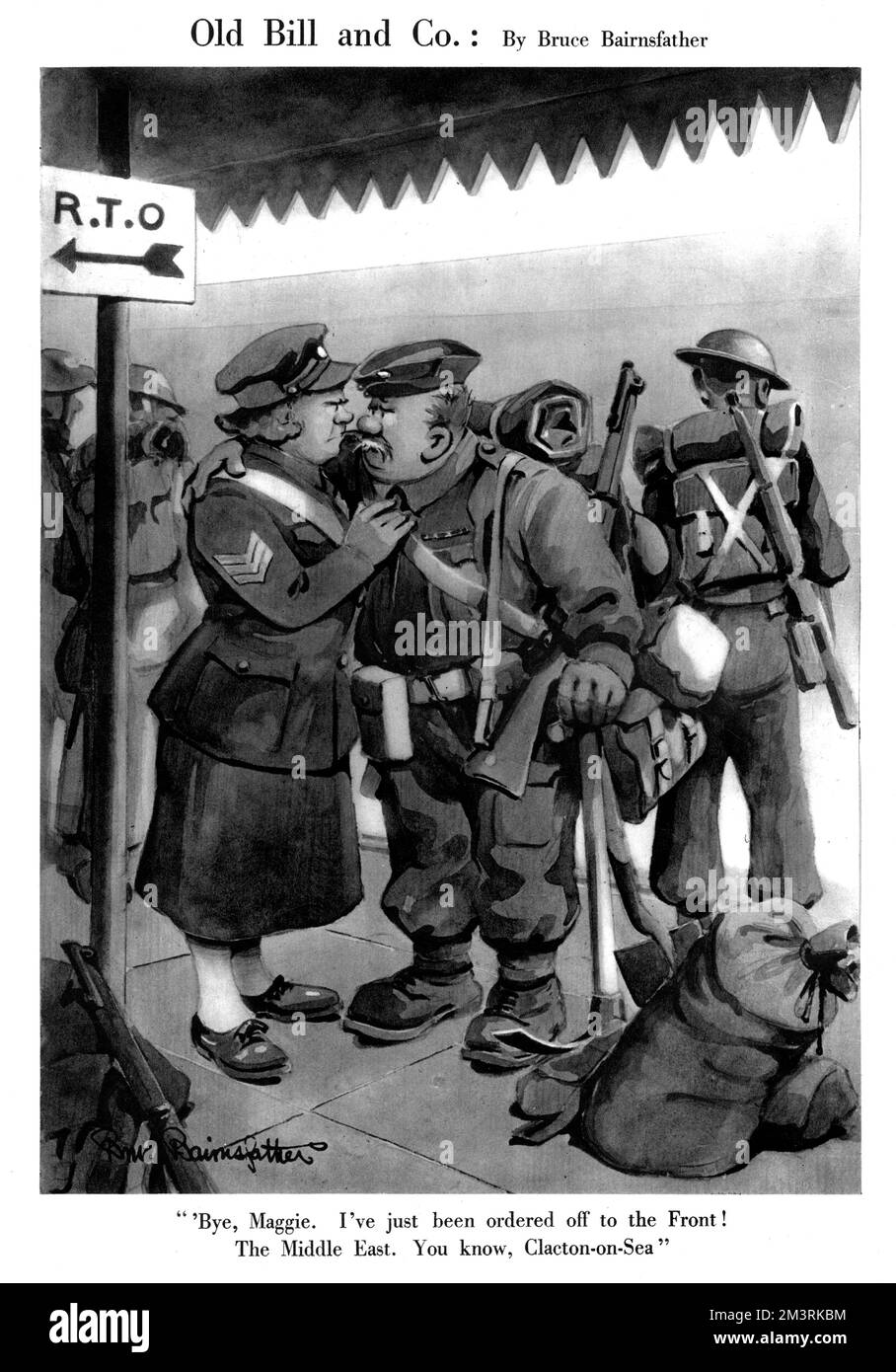 Old Bill and Co., July 1940 Stock Photo - Alamy