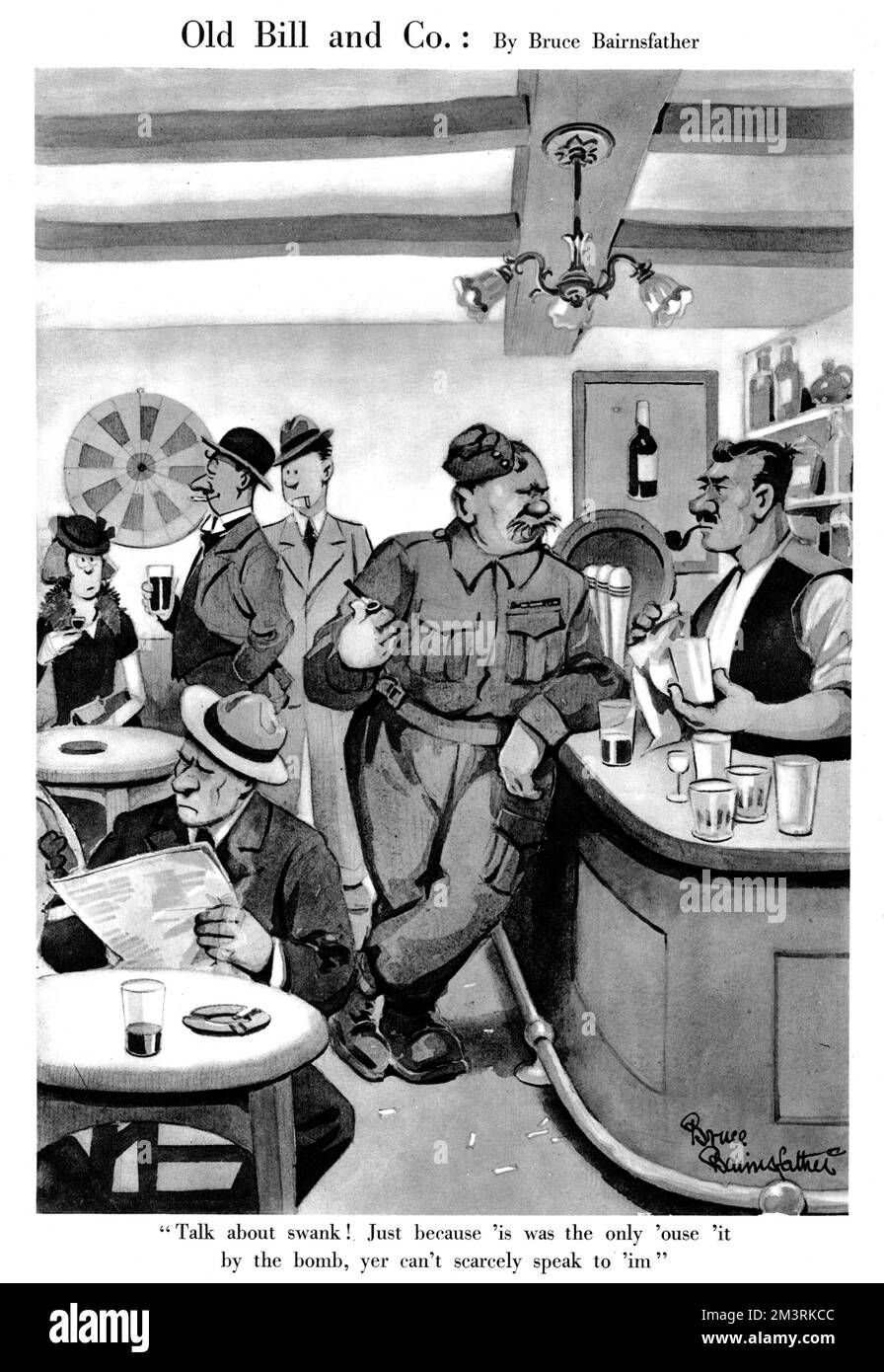 Old Bill and Co., August 1940 Stock Photo - Alamy