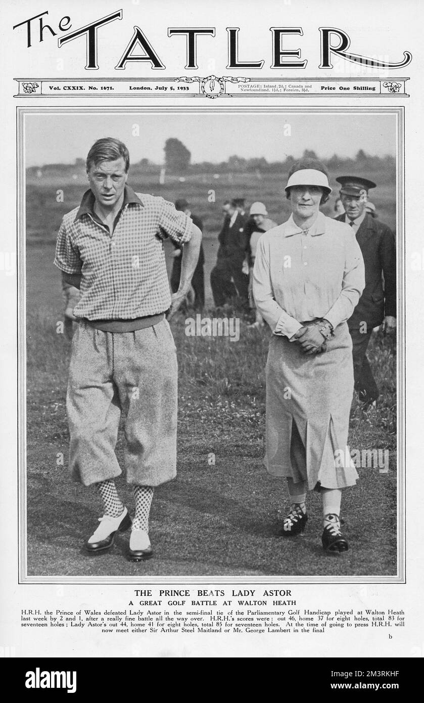 Plus fours fashion hi-res stock photography and images - Alamy