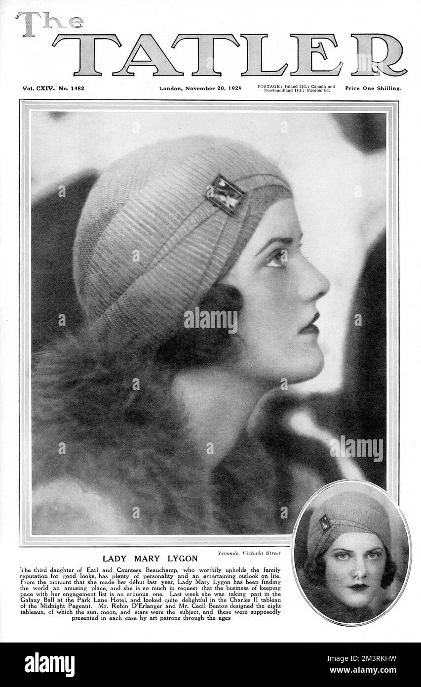 Lygon family Black and White Stock Photos & Images - Alamy
