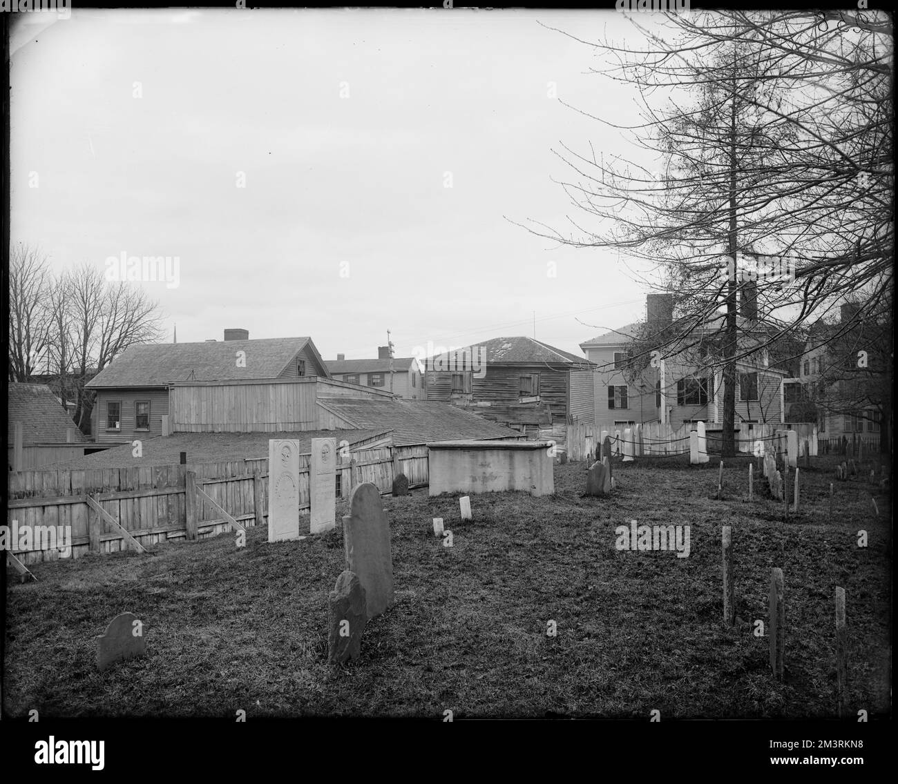Salem, Charter Street, monuments, tomb of Governor Simon Bradstreet ...