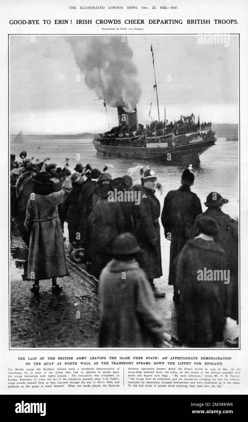 Ireland british army 1922 hi-res stock photography and images - Alamy
