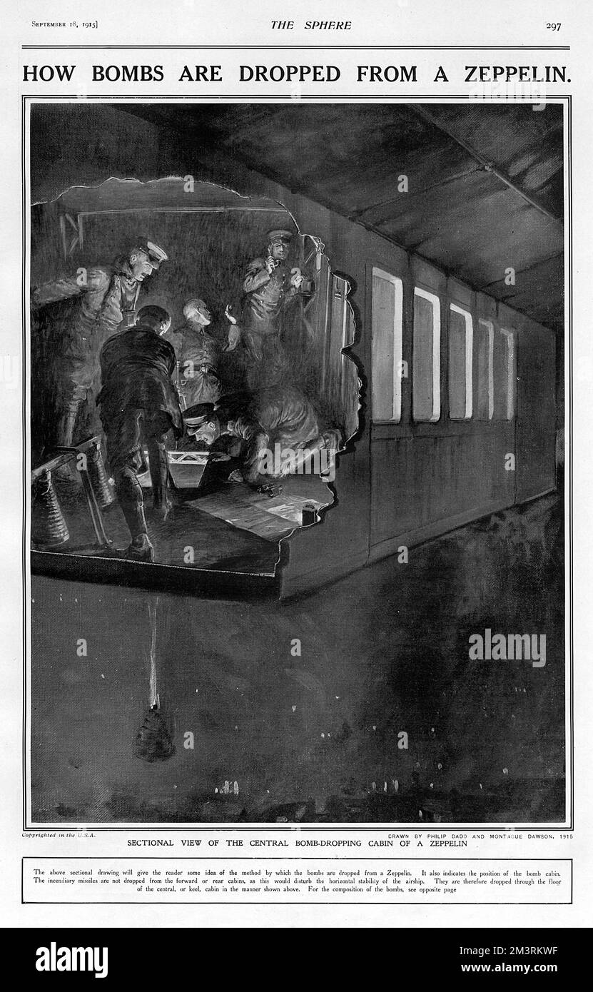 Zeppelin bombs hi-res stock photography and images - Alamy