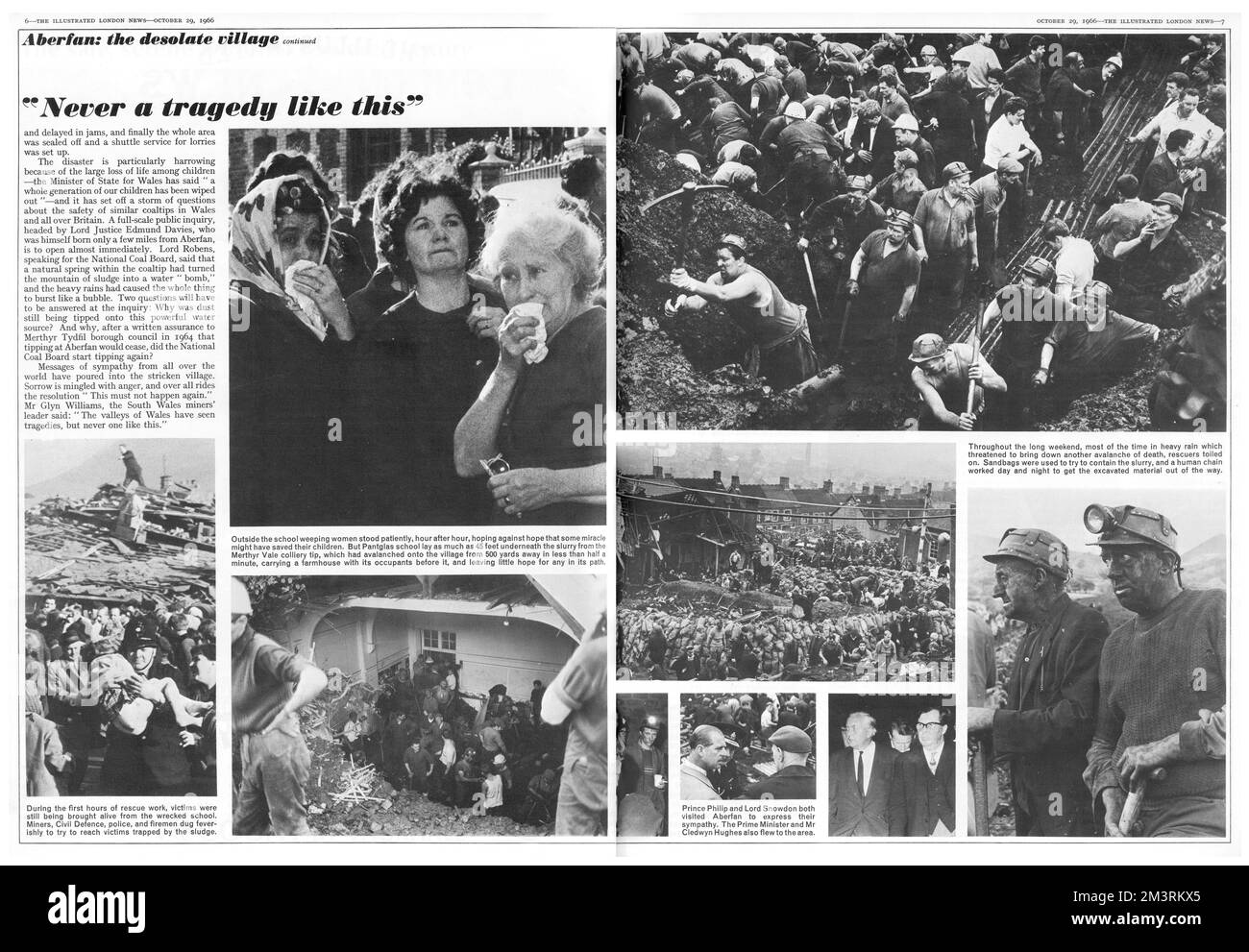 The Aberfan disaster, 1966 Stock Photo - Alamy