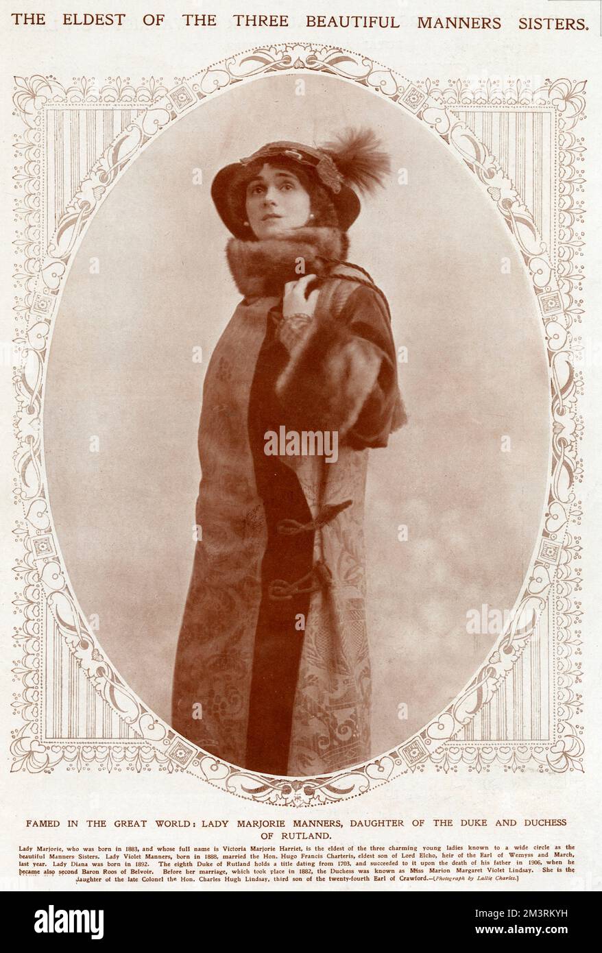 Marjorie manners hi-res stock photography and images - Alamy