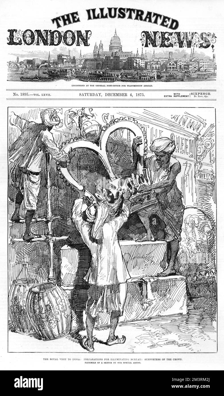 British in india, 1875 Black and White Stock Photos & Images - Alamy