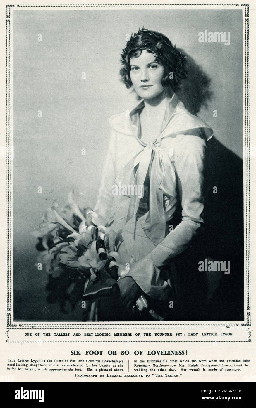 Lady Lettice Lygon Stock Photo - Alamy