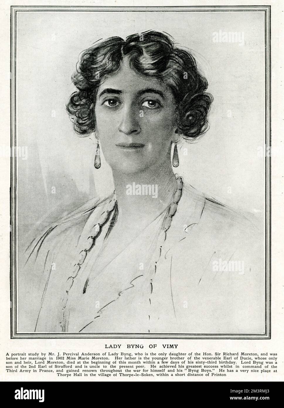 British military portrait 1920 hi-res stock photography and images - Alamy