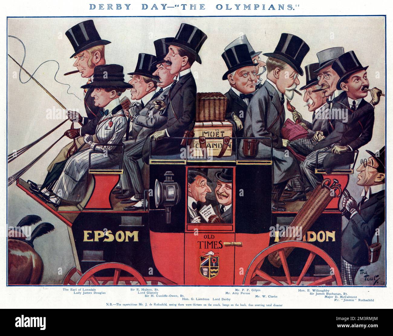 Derby Day - The Olympians Stock Photo - Alamy