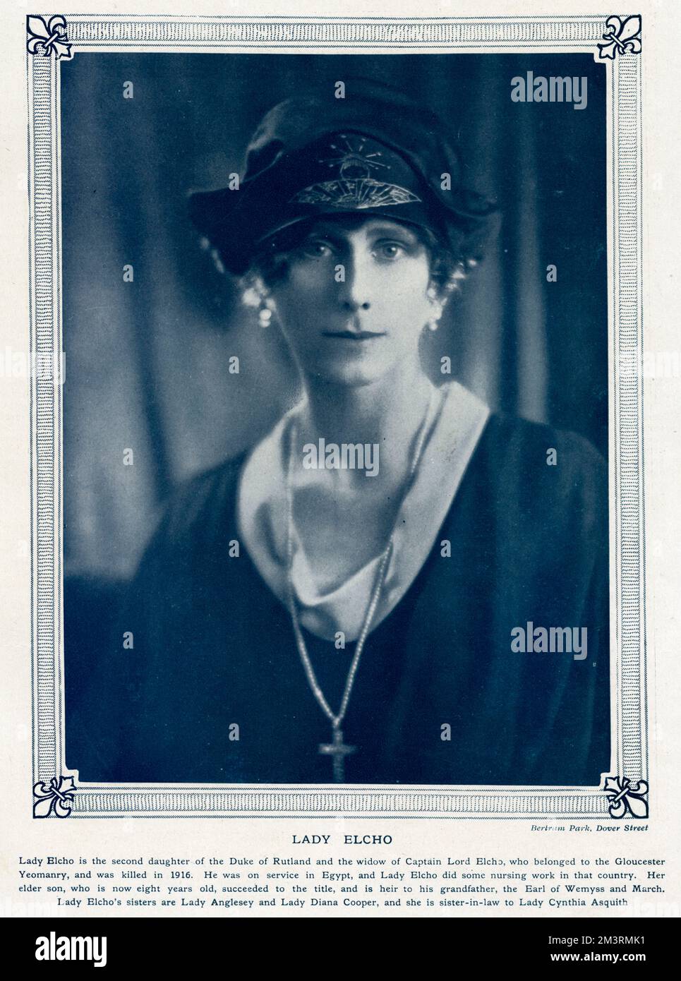 Lady Elcho (Lady Violet Manners Stock Photo - Alamy Lady Elcho (Lady Violet Manners Stock Photo - Alamy