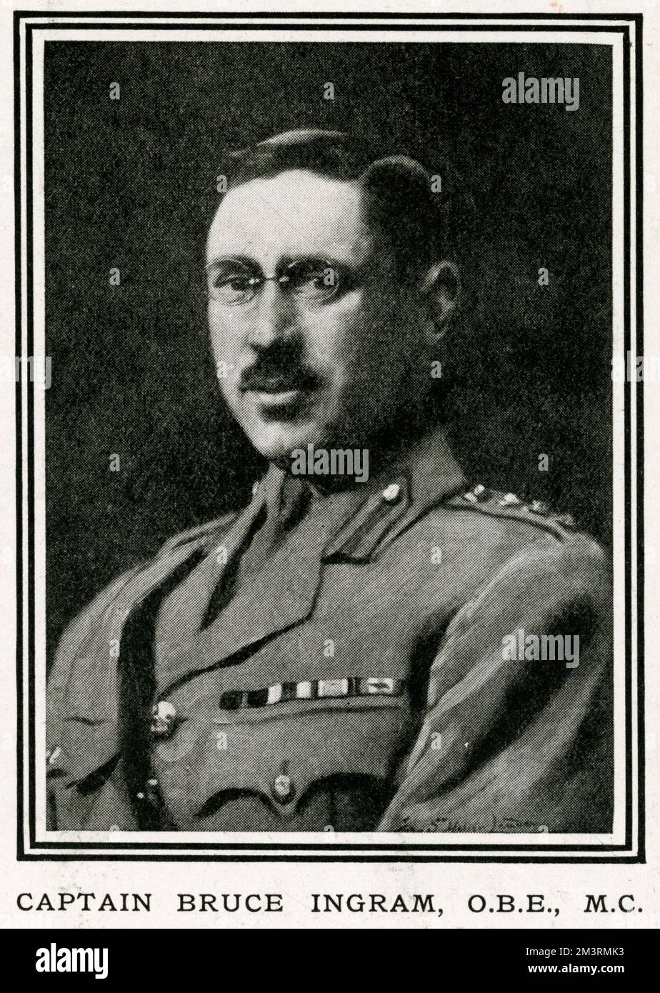 Sir Bruce Stirling Ingram OBE MC (1877 - 1963), journalist and ...