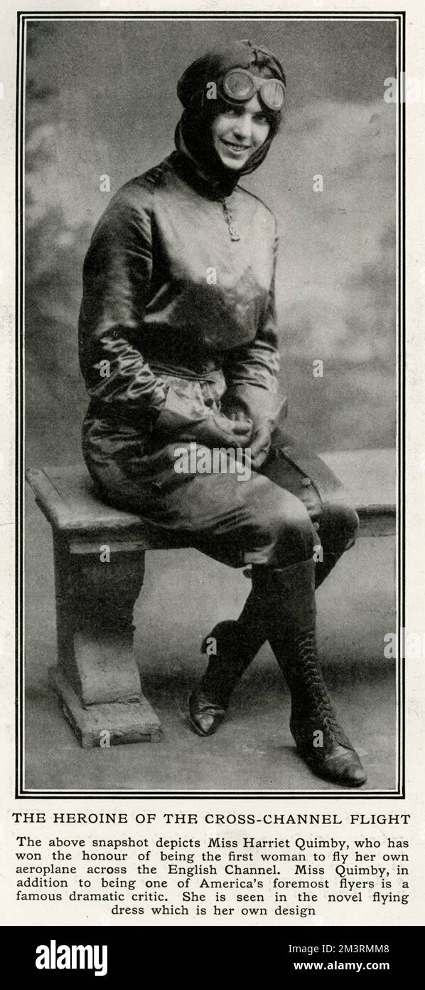 Harriet quimby hi-res stock photography and images - Alamy