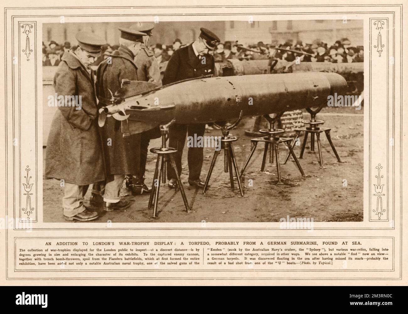 War trophies on display in London, 1915 Stock Photo - Alamy