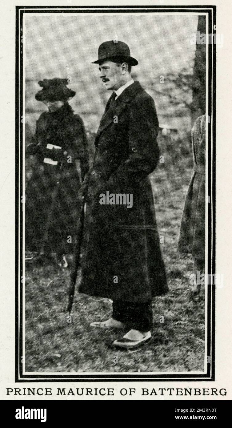 Prince Maurice of Battenberg Stock Photo - Alamy