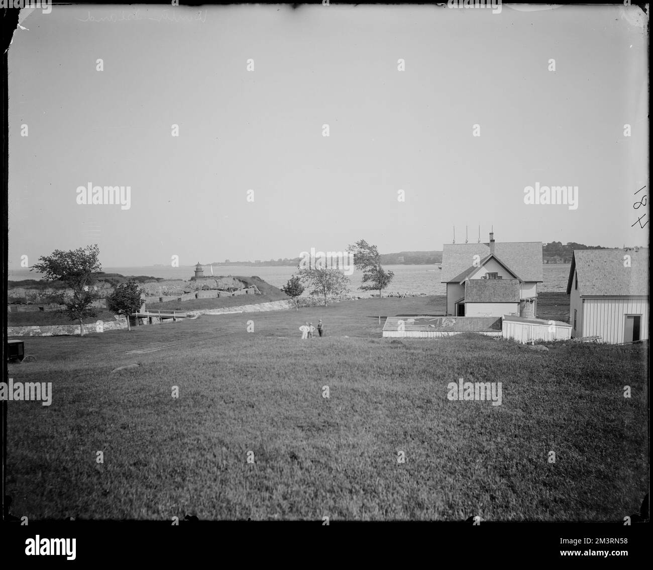 Salem, Fort Pickering showing lighthouse, views , Capes Coasts ...