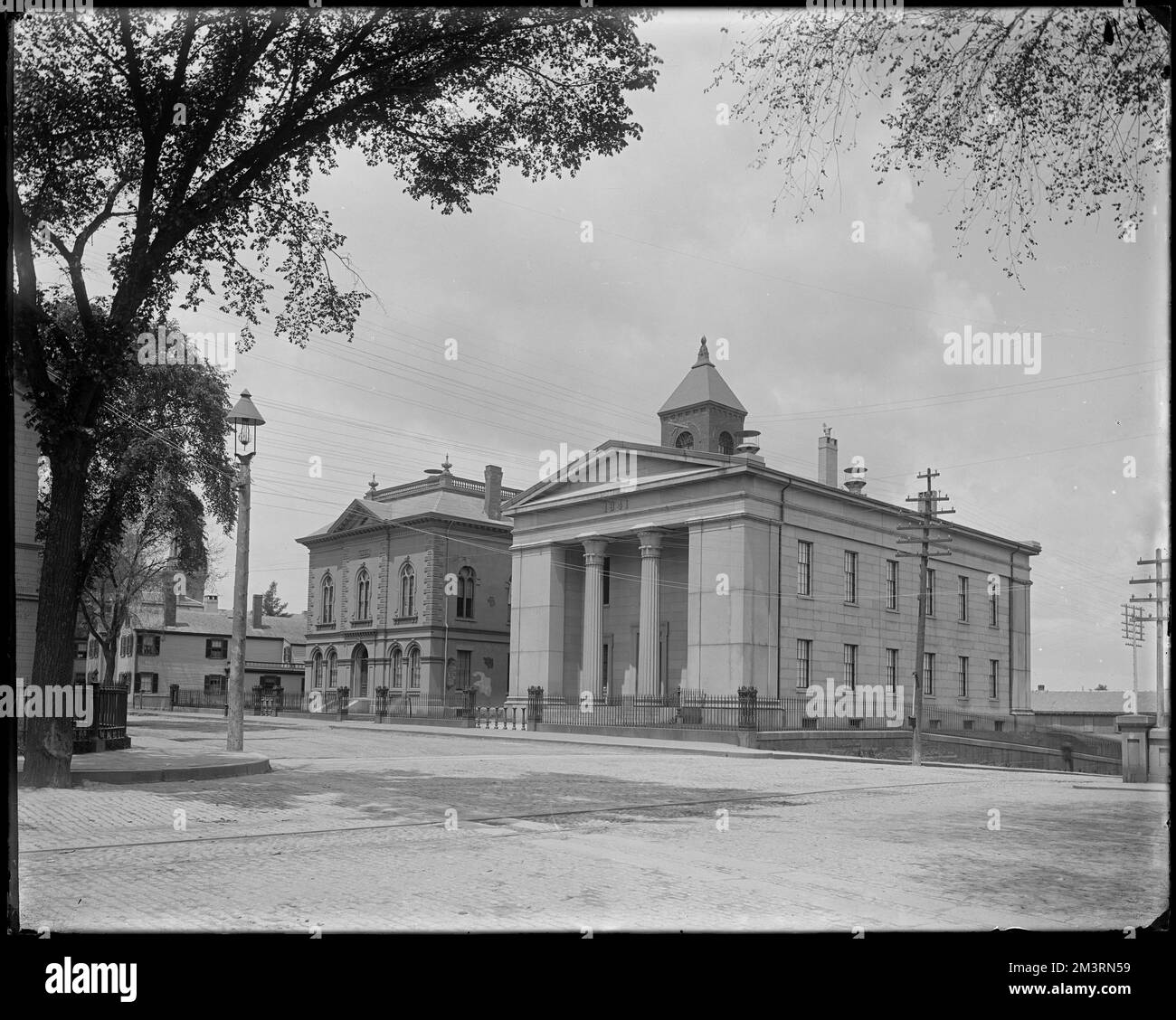 Salem, Federal Street, court houses, erected 1841 , Streets ...