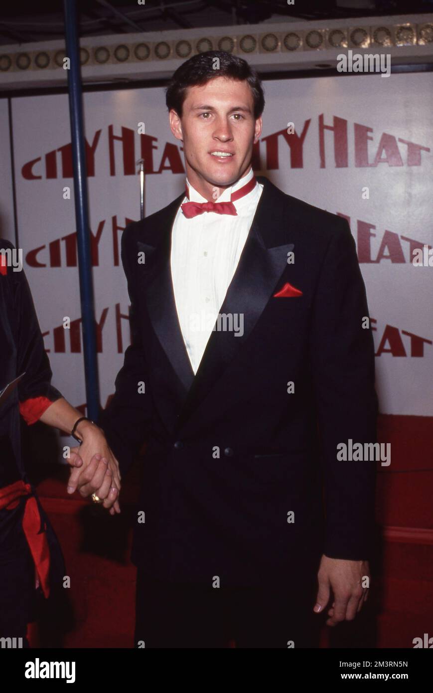Steve Sax at the "City Heat" Hollywood Premiere on December 5, 1984 at ...