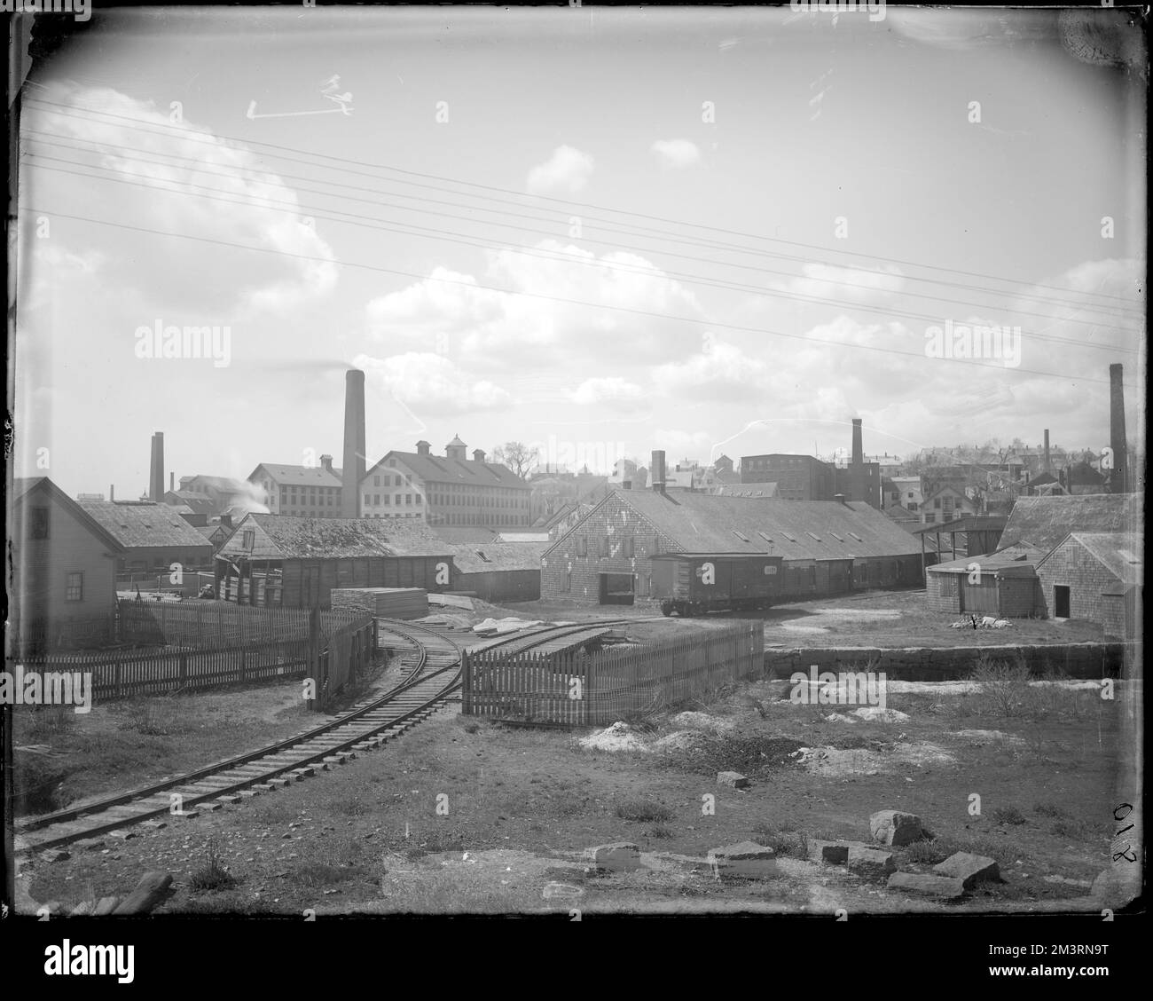 Salem, Goodhue Street, rear view, tannery of George Putnam and Mr ...