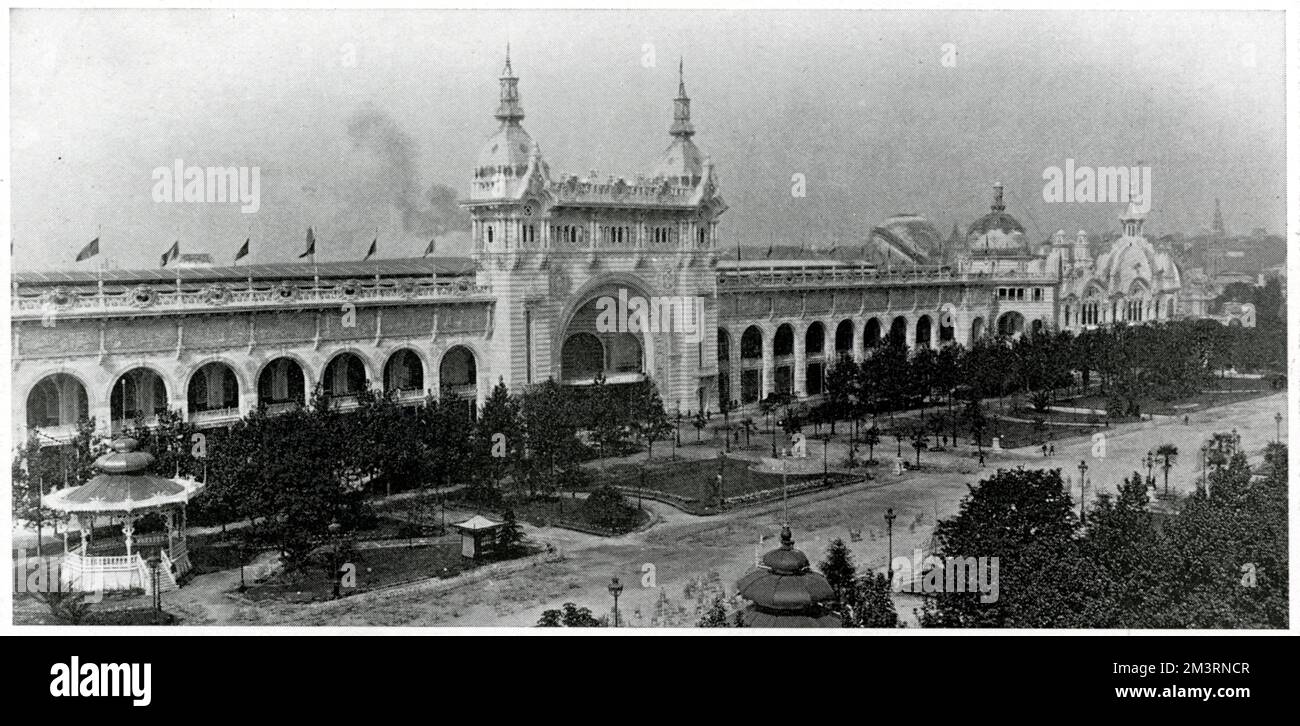 Paris Exhibition - Civil Engineers 1900 Stock Photo - Alamy