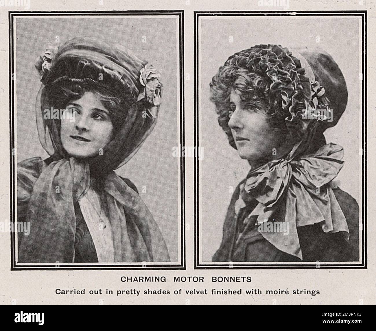 'Charming Motor Bonnets' in an article 'The Highway of Fashion' Two ...