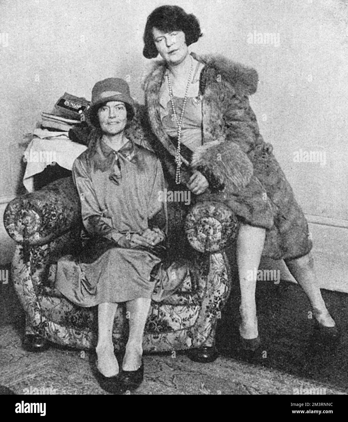 Kate Meyrick released from prison Stock Photo - Alamy