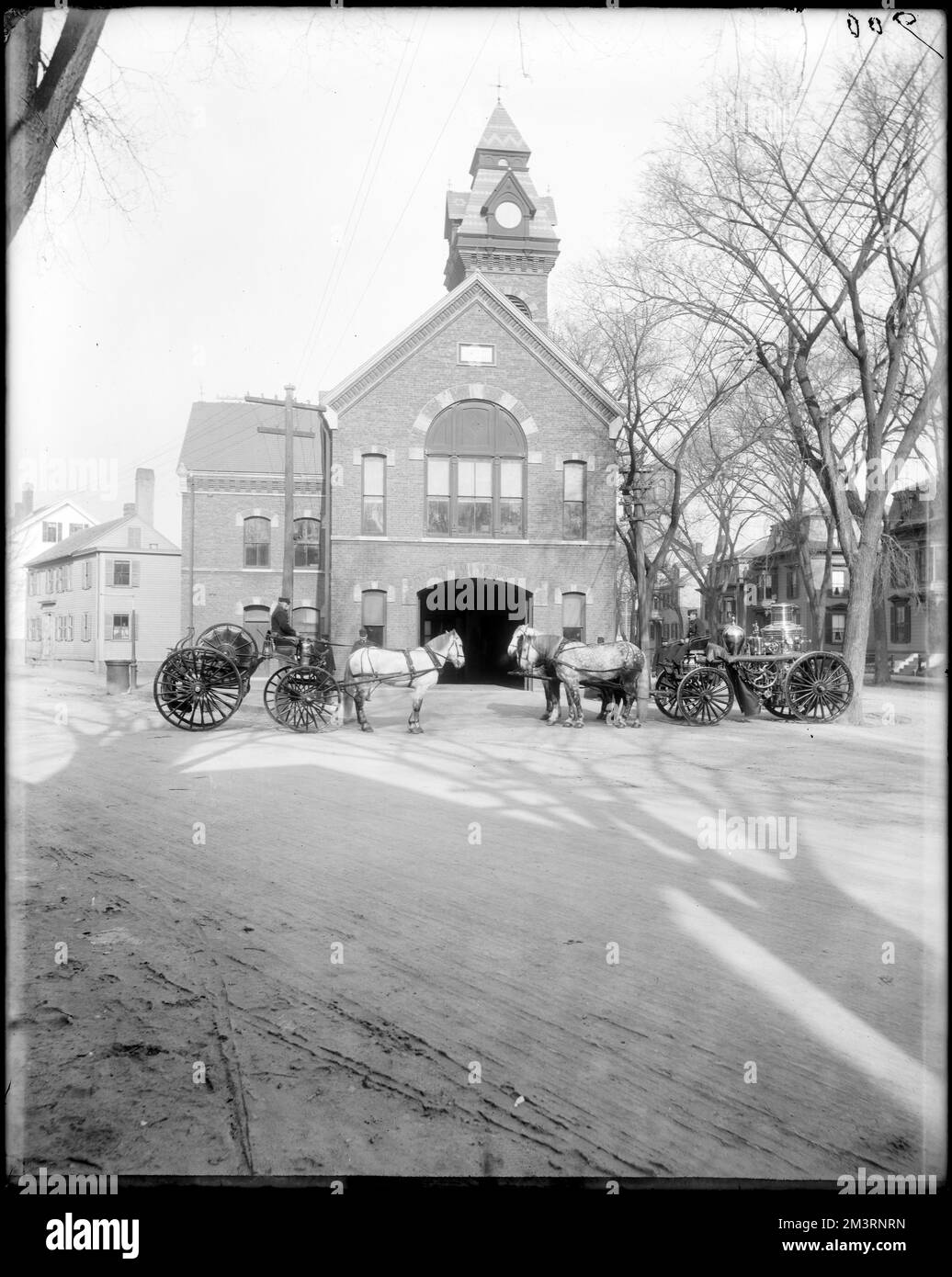 Salem, Lafayette Street, fire station , Fire stations, Fire engines ...