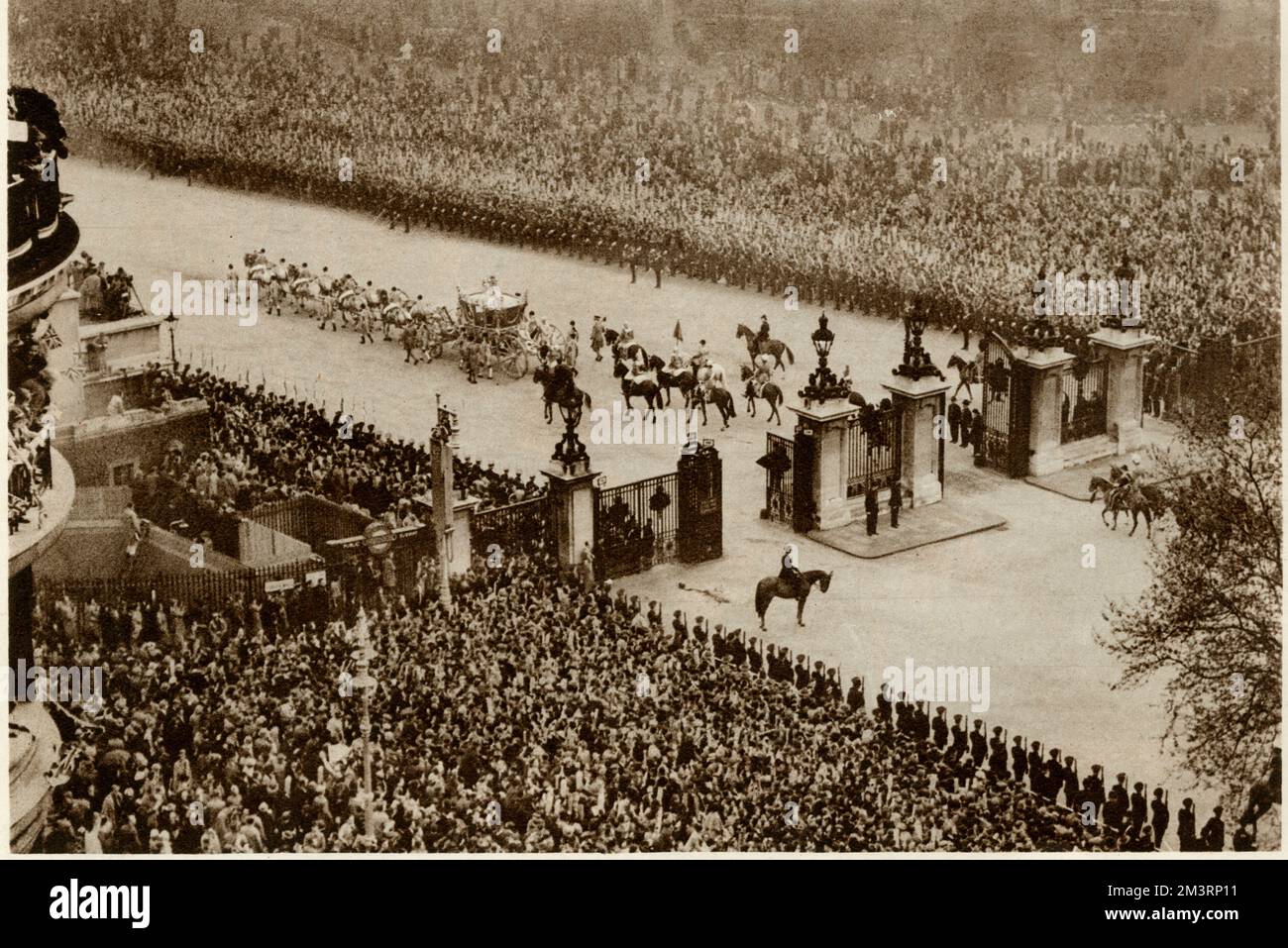 Coronation - King George VI, Hyde Park 1937 Stock Photo - Alamy