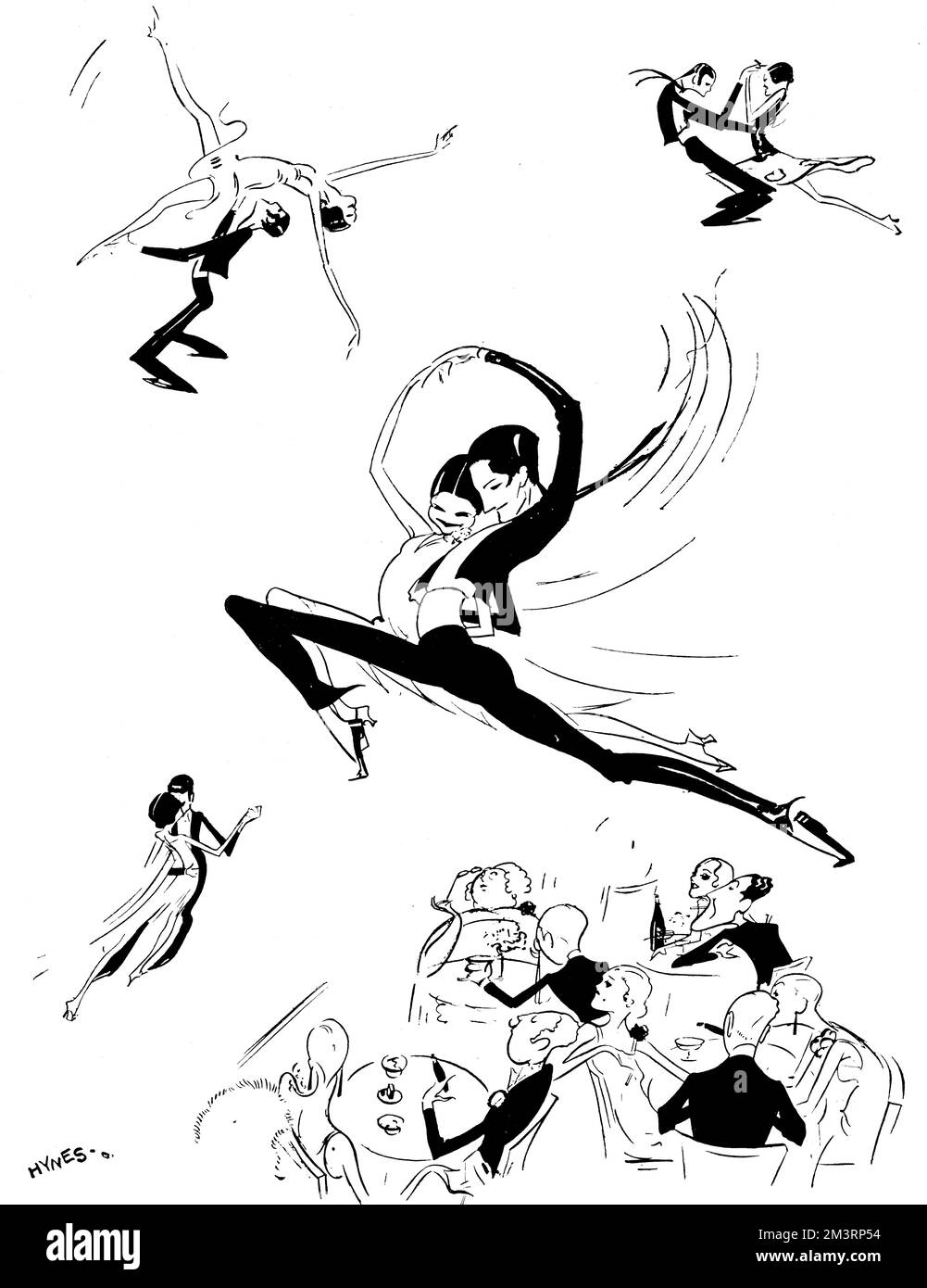 Rosita and Ramon at the Midnight Follies by Hynes Stock Photo - Alamy