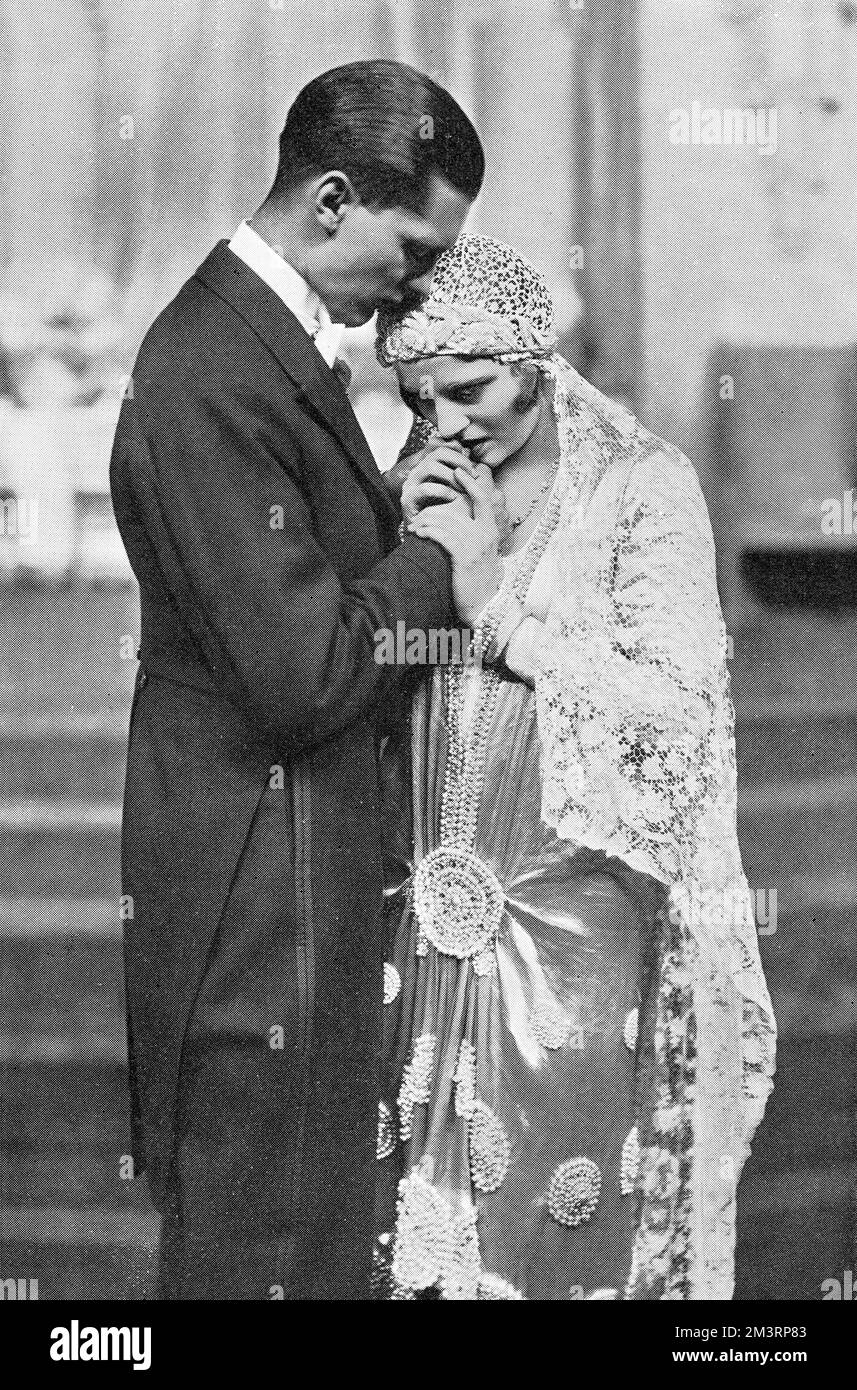 A scene from the stage play, The Garden of Eden, starring the ...