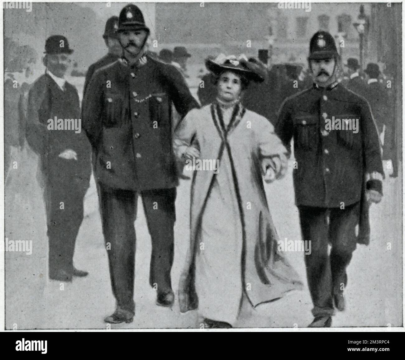 Arrest of mrs pankhurst hi-res stock photography and images - Alamy