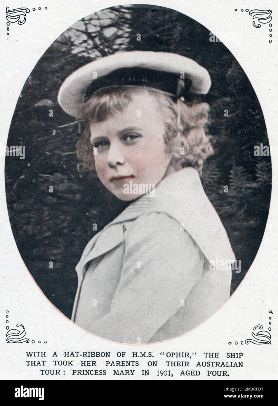 Mary, Princess Royal and Countess of Harewood (1897 - 1965), in 1901 ...