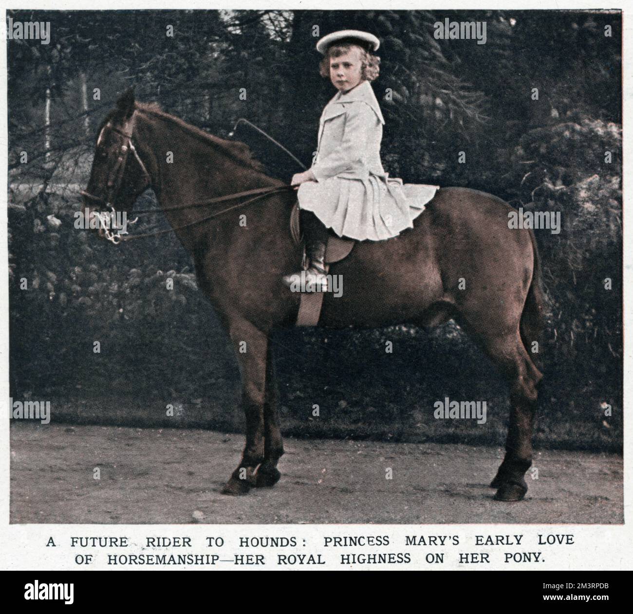 Mary, Princess Royal and Countess of Harewood (1897 - 1965), in 1901 ...